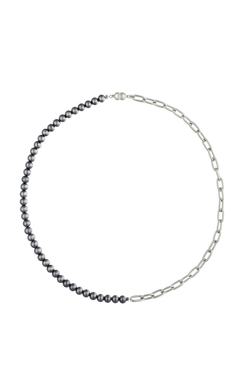 Silica & Chain Necklace (L) – AFFECT